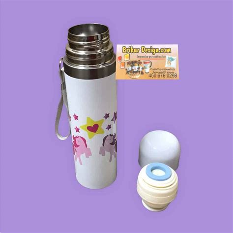 Thermos Licorne Brikardesign Impression Par Sublimation