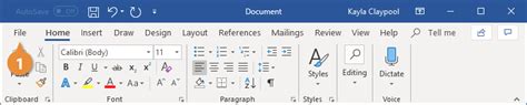 How To Create A Word Document Customguide