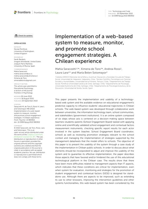 pdf implementation of a web based system to measure monitor and