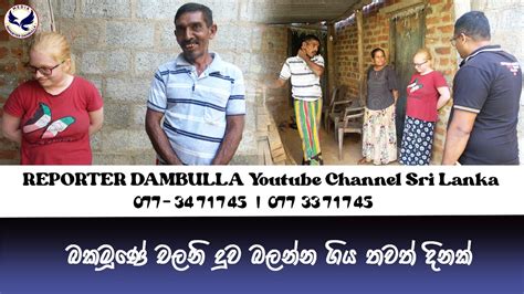 බකමූණේ චලනි දුව බලන්න ගිය තවත් දිනක් Reporter Dambulla Kumar