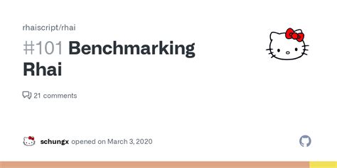 Benchmarking Rhai Issue 101 Rhaiscript Rhai GitHub