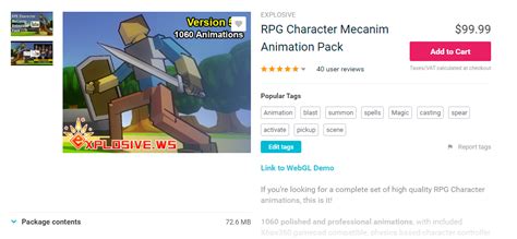 Rpg Character Mecanim Animation Pack Cracked Id