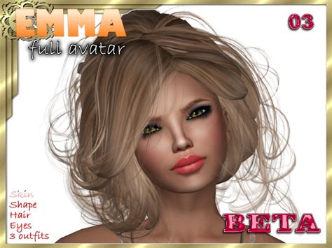 Second Life Marketplace Emma 03 Female Avatar