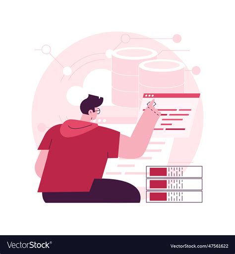 Big Data Analytics Abstract Concept Royalty Free Vector