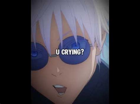 Gojo You Crying Anime Trending Viralshort Jjk Shorts Youtube