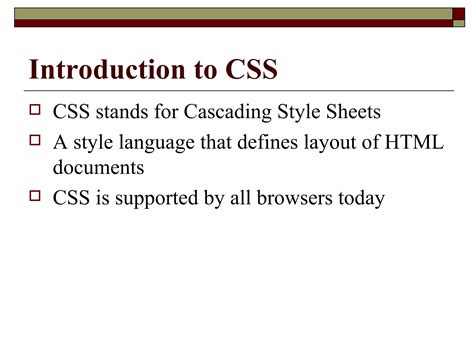 Css Ppt