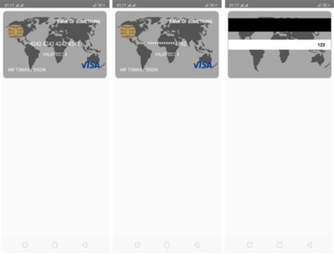 React Native Credit Card Animated UI With Information Validation