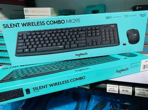 Logitech Mk295 Silent Wireless Keyboad And Mouse Combo Computers