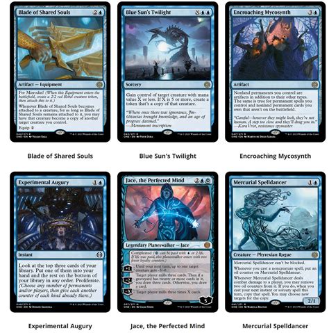 Mtg Phyrexia All Will Be One Blue Spoilers Bell Of Lost Souls