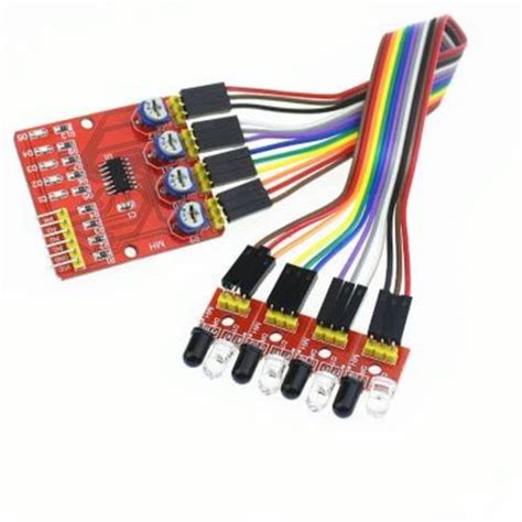 Jual Kit Sensor Garis 4 Buah Robot Arduino Kab Bekasi Toko Robot