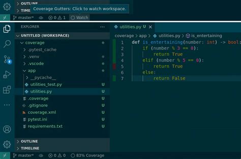 Visualising Pytest Code Coverage In Vscode · Wobbly Coding