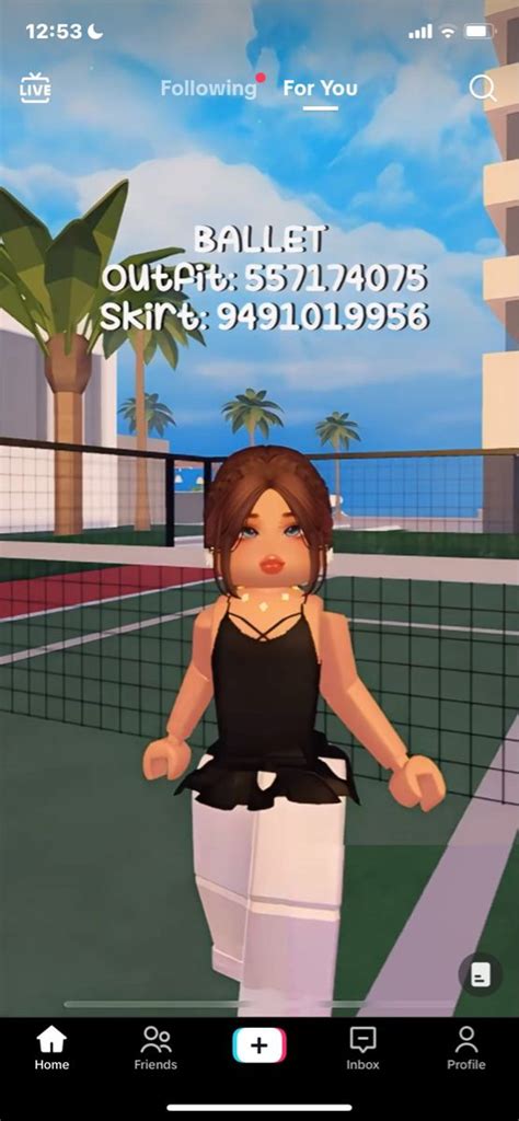 Pin By Laura Harte On Roblox In 2024 Ballet Clothes Teen Fits Roblox