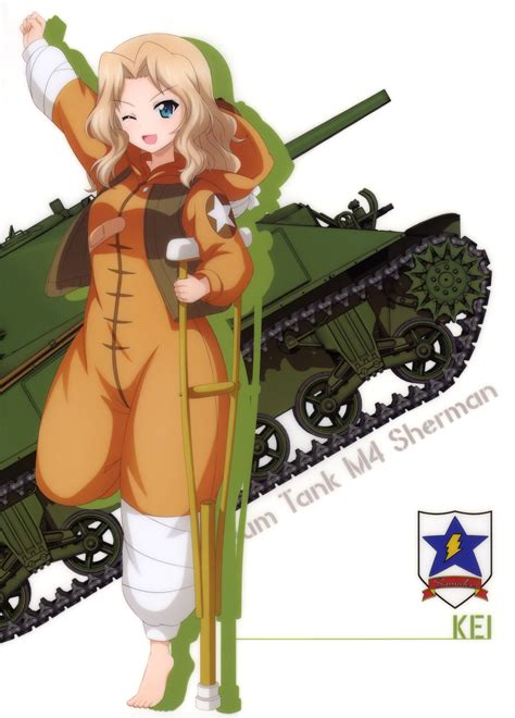 Girls Und Panzer Kay Girls Und Panzer Minitokyo