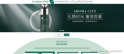 计算机毕业设计之网上商城设计与实现 Csdn博客