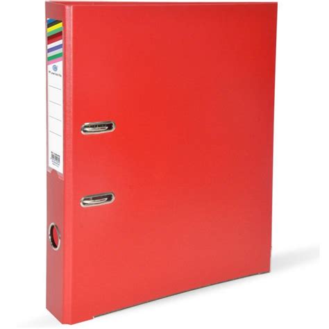 Buy Fis Pp Lever Arch Box File F S Narrow 4cm 1 5inch Unfix Red