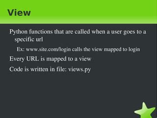 Django Tech Talk ODP Technology Computing Django Tech Talk ODP Technology Computing