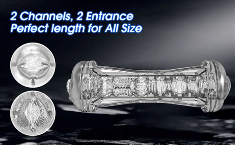 Amazon Com Dual Open Ended Rotating Male Masturbators Stroker Sleeve Mesterstar Pocket