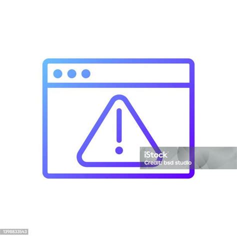 Computer Virus Pixel Perfect Gradient Linear Vector Icon Stock