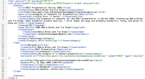 A Screen Shot Of XML Code Download Scientific Diagram