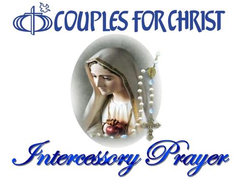 Couples For Christ Intercessory Prayer Luminous Mysteries Ppt