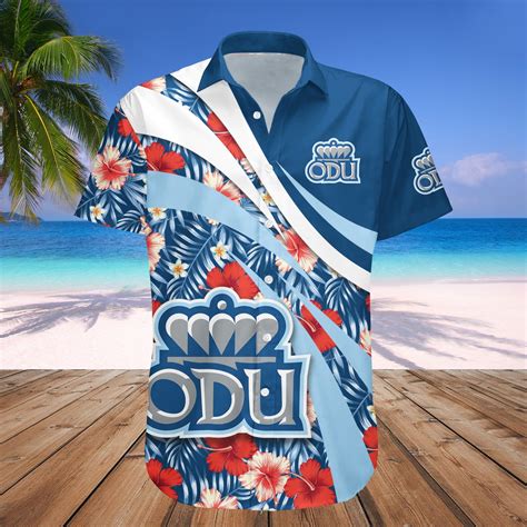 Buy Old Dominion Monarchs Hawaii Shirt Hibiscus Sport Style NCAA Meteew