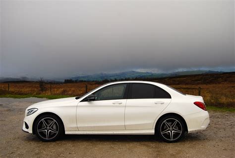 Mercedes C Class White Side Driving Torque