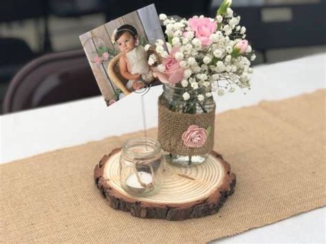 Ideas De Centros De Mesa Para Bautizo