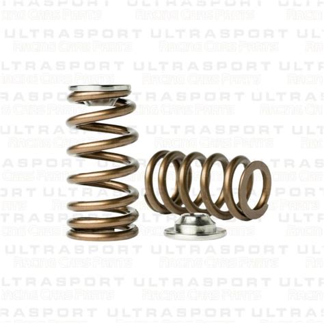 Set Molle Valvola Coniche Piattelli In Titanio Ultrasport Racing Cars