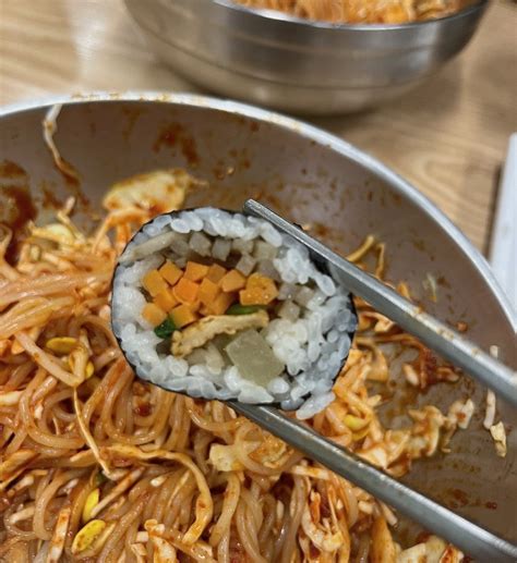 대구 동성로 미진분식 쫄면 김밥 먹으로~ 네이버 블로그