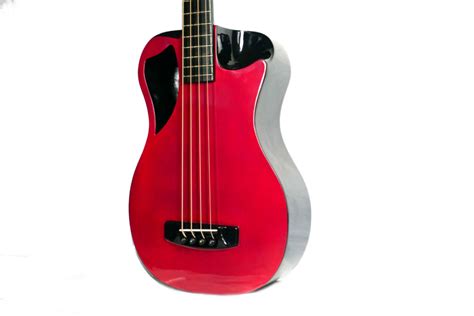Carbon Fiber Candy Apple Red Top Travel Bass Ob660r2 Journey