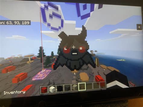 I Build Azazel In Minecraft Bindingofisaac