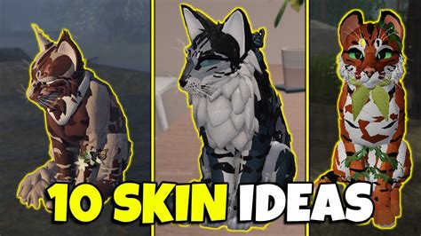 Warrior Cats Ultimate Edition 10 Skin Ideas Roblox Youtube