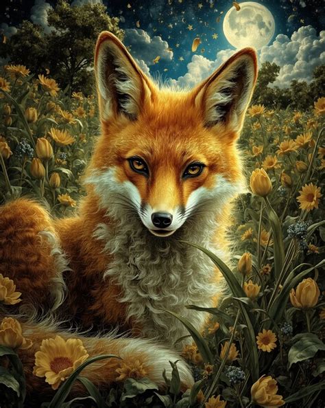 Hyper Realistic Drawing A Fox It Free Ai Photo Generator Starryai