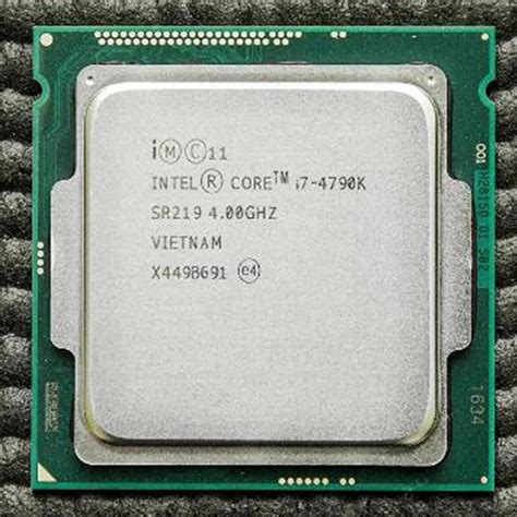 Intel Core I7 4790K 4 00 GHz Quad Core 88W LGA1150 SR219 CPU Processor