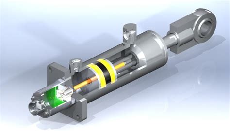 Variable Inductance Linear Position Sensors For Use In Hydraulic Cylinders
