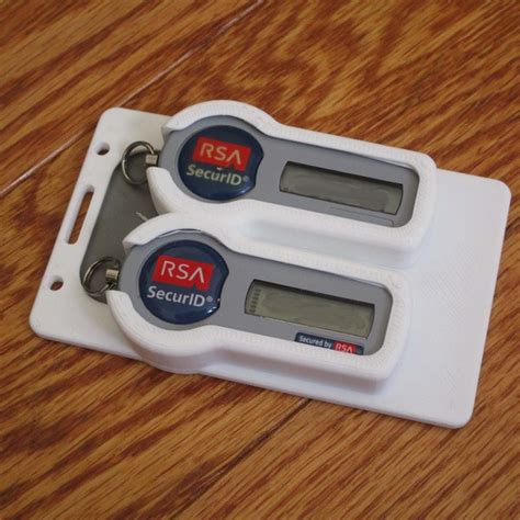 Dual Rsa Token And Badge Holder Etsy