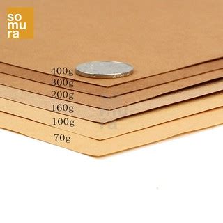 A4 KRAFT PAPER BOARD 70GSM 400 GSM KIM00006 Shopee Philippines
