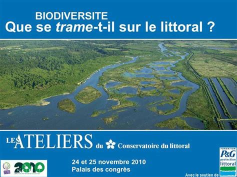 Actes Des Ateliers Du Conservatoire Du Littoral Biodiversité Que Se
