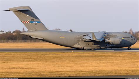 08 0003 Strategic Airlift Capability Boeing C 17a Globemaster Iii Photo By Michał Furmańczak