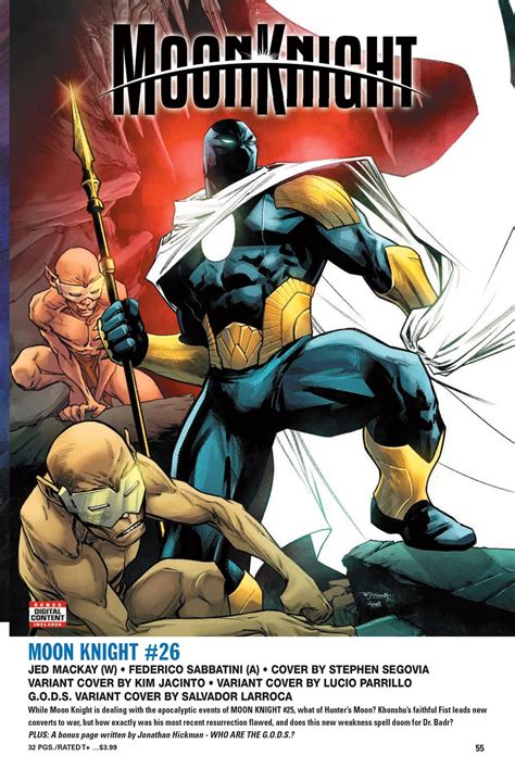 Jonathan Hickman Writes G O D S One Page Stories Across Marvel Comics