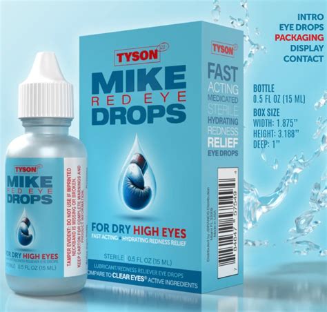 Tyson 20 Eye Drops Advanced Relief Formula 15ml