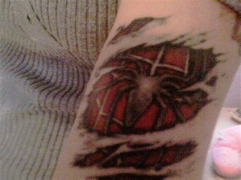 Spiderman Tattoo Spiderman Tattoo Maple Leaf Tattoo Leaf Tattoos