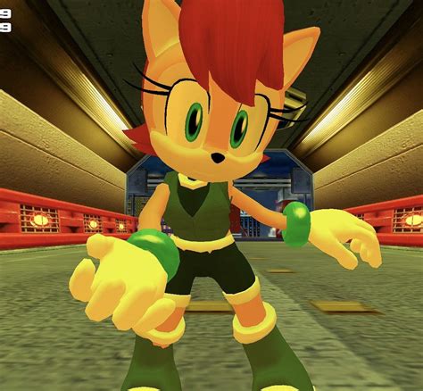 Sally Acorn ★ Sally Acorn Sonic Heroes Amy The Hedgehog