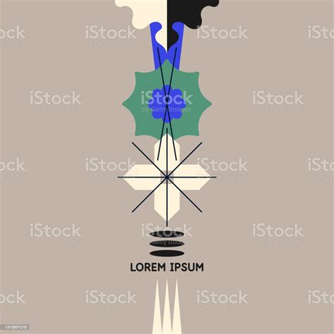 다양한 모양의 현대 기하학적 구성 디자인에 대한 일러스트레이션 추세 차트의 추상적 배경입니다 양식 문서에 대한 스톡 벡터 아트 및 기타 이미지 Istock