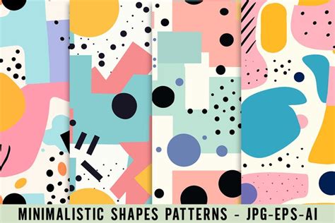 Minimalistic Shapes Patterns
