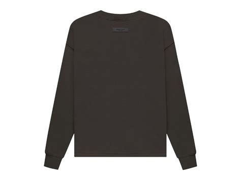 Sasom เสื้อผ้า Fear Of God Essentials Relaxed Crewneck Off Black เช็ค