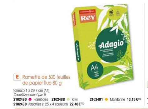 Offre Ramette 500 Feuilles 80g Esquisse Chez E Leclerc