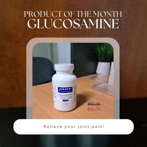 Chiropractic Joint Pain⁉️ Glucosamine Is Naturally Occurring In The