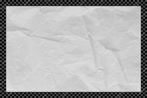 투명한 배경에 색 주름진 종이 질감 프리미엄 Psd 파일