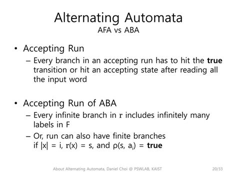 Ppt About Alternating Automata Powerpoint Presentation Free Download